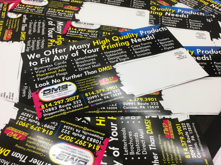 Products – DMS Printing and Mailing