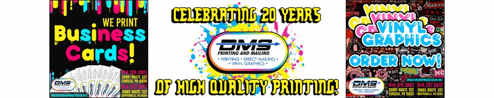 DMS Printing and Mailing – Visit us for all of your printing needs!